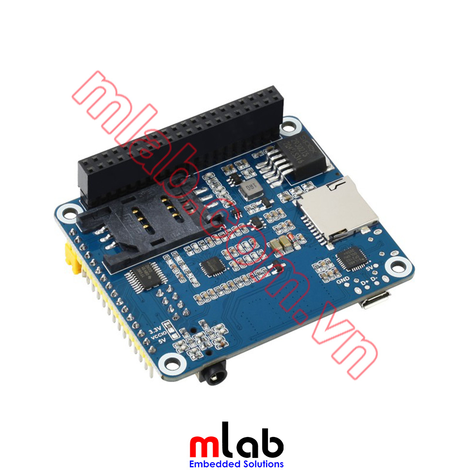 SIM7600CE-JT1S 4G/3G/2G HAT dành cho Raspberry Pi